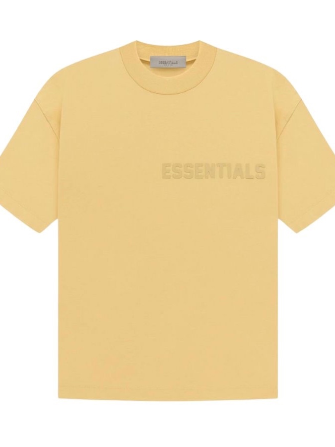 (พร้อมส่ง) Fear of God Essentials - SS Tee (Light Tuscan / Plum ...