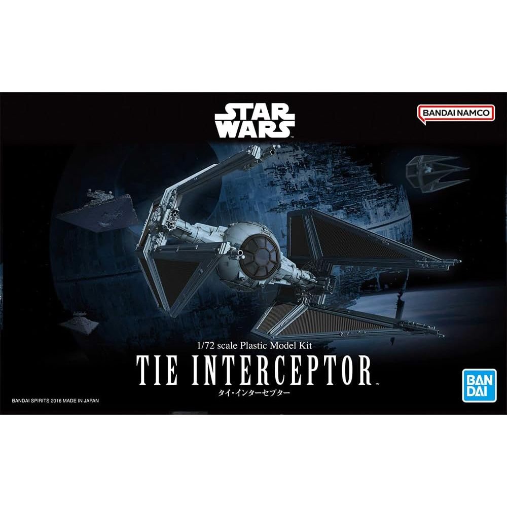 [เเชทก่อนสั่งทุกครั้ง!!] Tie Interceptor 1/72 (Bandai) มือ1 แท้ (พร้อม ...
