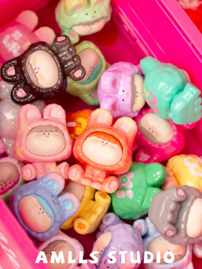 โมเดล Amlls Studio Colorful Rabbit (Bunny mini bean) | Shopee Thailand