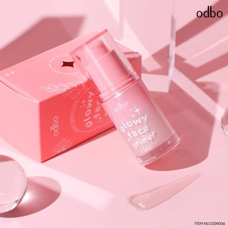 odbo glowy face primer OD4006 โอดีบีโอ โกลวี่ เฟส ไพรเมอร์ 18 มล. ...