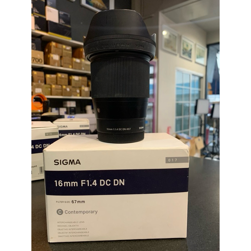 Sigma 16mm F1.4 DC DN ครบกล่อง | Shopee Thailand