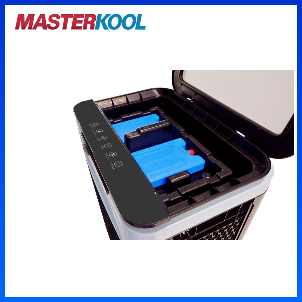 Masterkool พัดลมไอเย็น ความจุ 35 ลิตร พร้อมแผ่นทำความเย็น 3 ด้าน คลอบ ...
