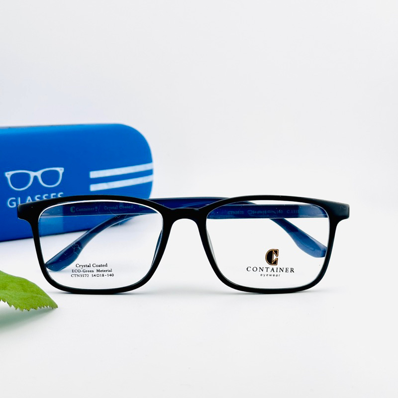กรอบแว่นตาcontainerรุ่น3572เนื้อTR90แท้ เบา ยืดหยุ่นสูง ใส่สบาย นำไปตัดเลนส์สายตาได้ | Shopee ...