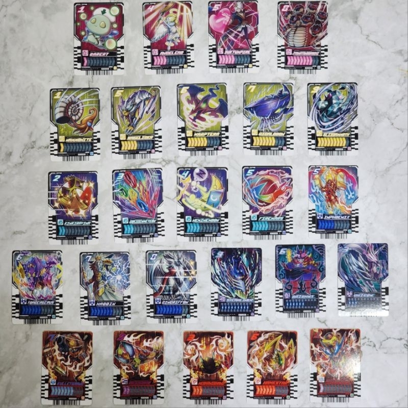 [การ์ด C ครบ 25ใบ] Ride Chemy Trading Card Phase 03 : Kamen Rider Gotchard | Shopee Thailand