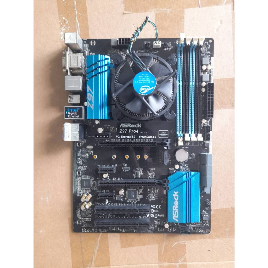 MAINBOARD เมนบอร์ด 1150 ASROCK Z97 PRO4 มือสอง | Shopee Thailand