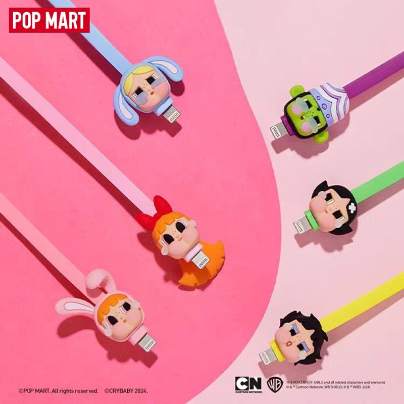 (พร้อมส่ง/แบบสุ่ม) I PHONE CABLE BLIND BOX IPHONE CRY BABY X POWERPUFF ...