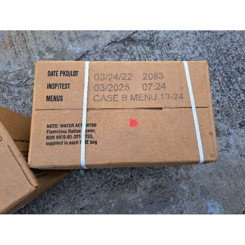 MRE U.S.MILITARY Lot.รอบเทส 2025 | Shopee Thailand