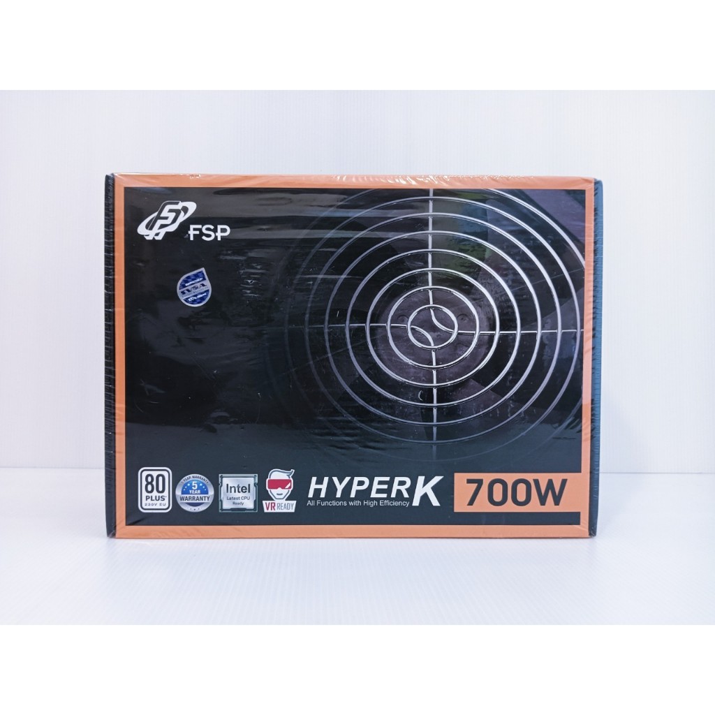 POWER SUPPLY (อุปกรณ์จ่ายไฟ) FSP HYPER K 700W ( 80+ ) | Shopee Thailand
