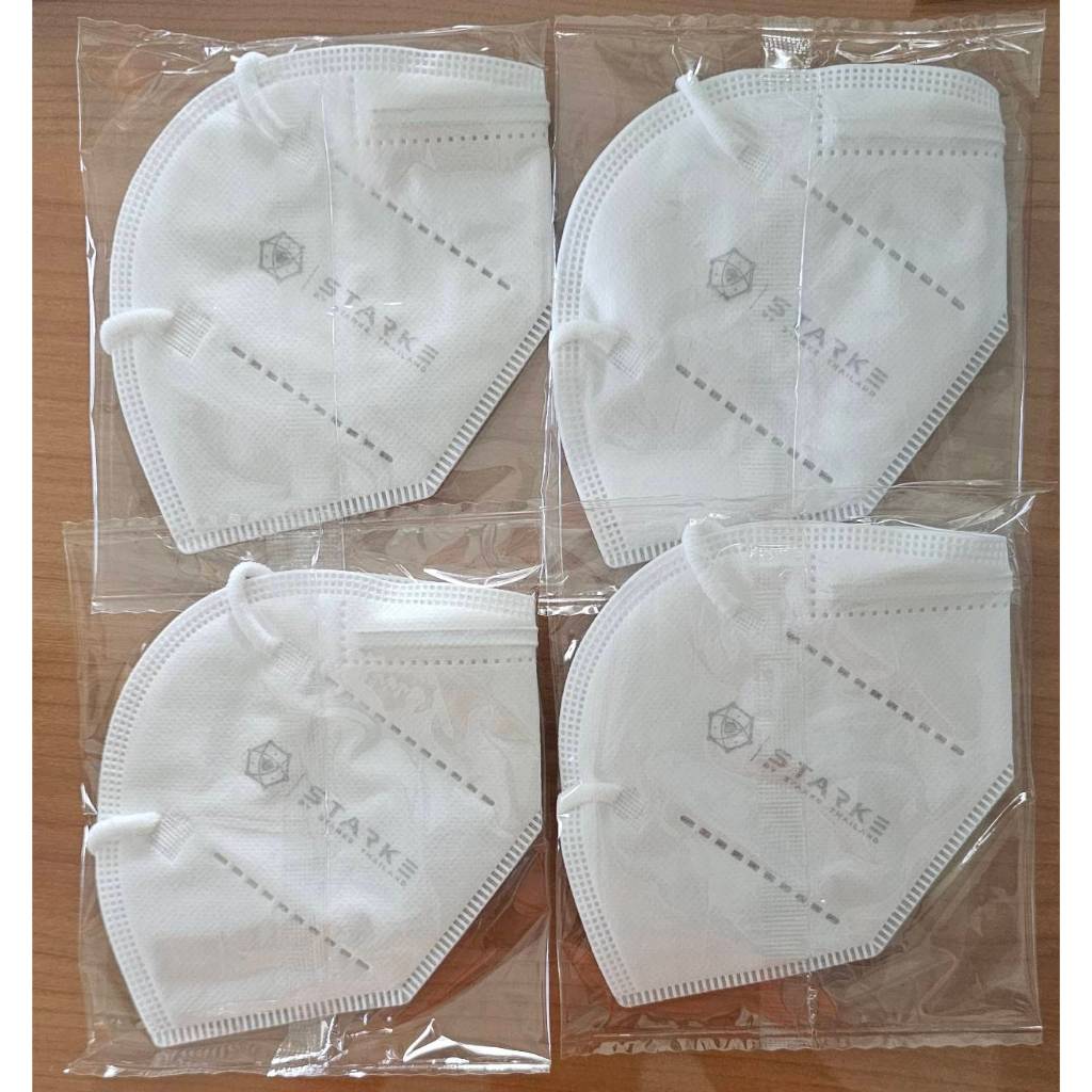 N95 (4ชิ้น) ชนิด Nose Cushion ฝ้าไม่ขึ้นแว่น แห่งเดียวในประเทศไทย ป้องกันPM2.5 | Shopee Thailand
