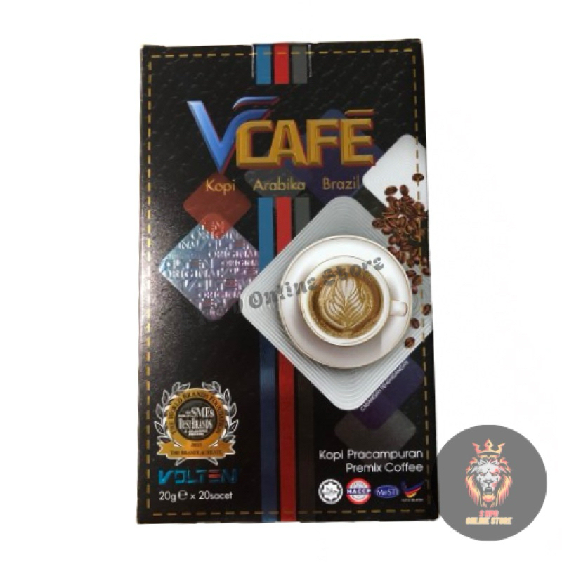 VOLTEN VCAFE Brazilian Arabica Coffee กาแฟอาราบิก้าบราซิล (1กล่อง x20 ...