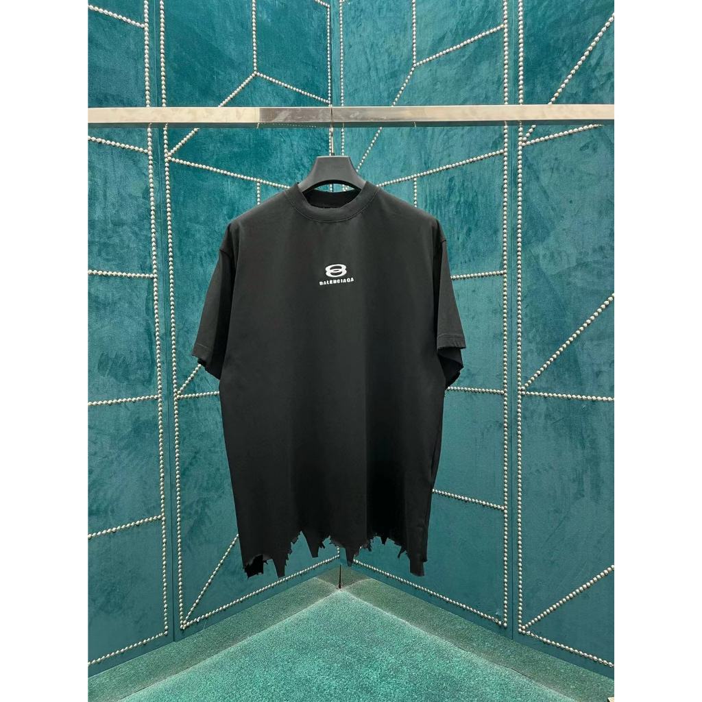 เสื้อยืด Balenciaga BB 24SS 1:1 งานสูงสุด รูปถ่ายตัวจริง เทียบแท้ 99% จัดส่งฟรี แท้ 99 % ...