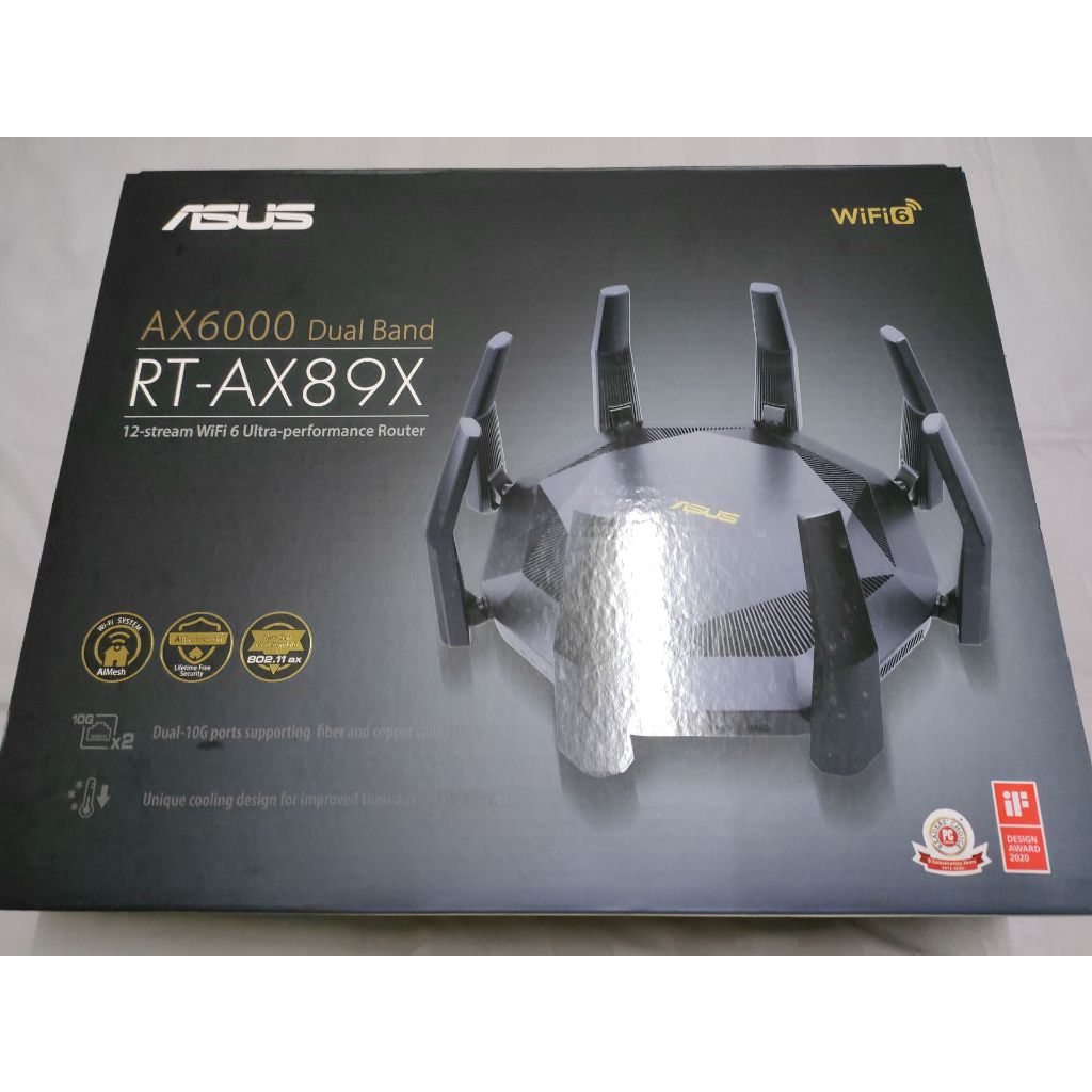 ASUS RT-AX89X (AX6000) Dual Band 12-stream WiFi 6 ของใหม่ | Shopee Thailand