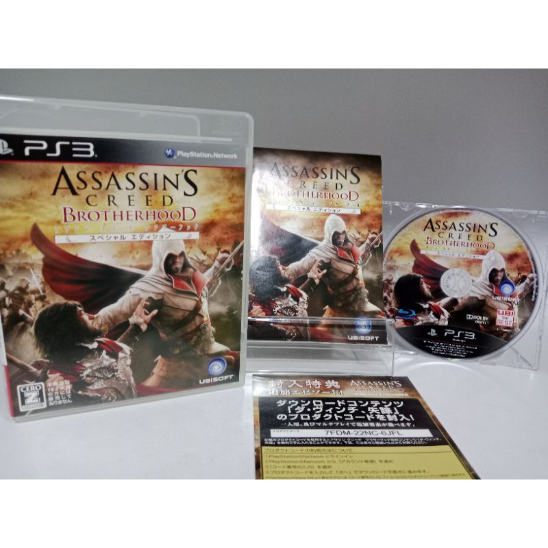 แผ่นเกมส์ Ps3 - Assassin's creed : Brotherhood (Playstation 3) (ญี่ปุ่น ...