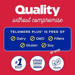 เทโลเมียร์, Enzymedica, Telomere Plus, 30 Capsules | Shopee Thailand