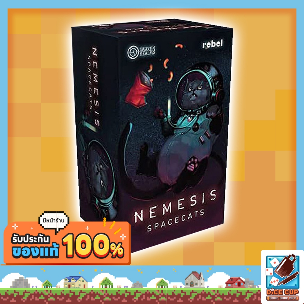 [ของแท้] Nemesis: Space Cats/ Lockdown: Space Cat Expansion Board Game ...
