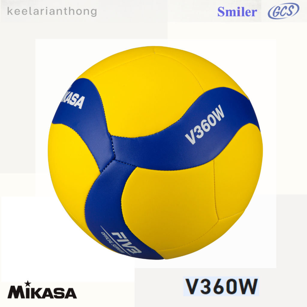 MIKASA V360W วอลเลย์บอลหนังเย็บ มิกาซ่า size 5 | Shopee Thailand