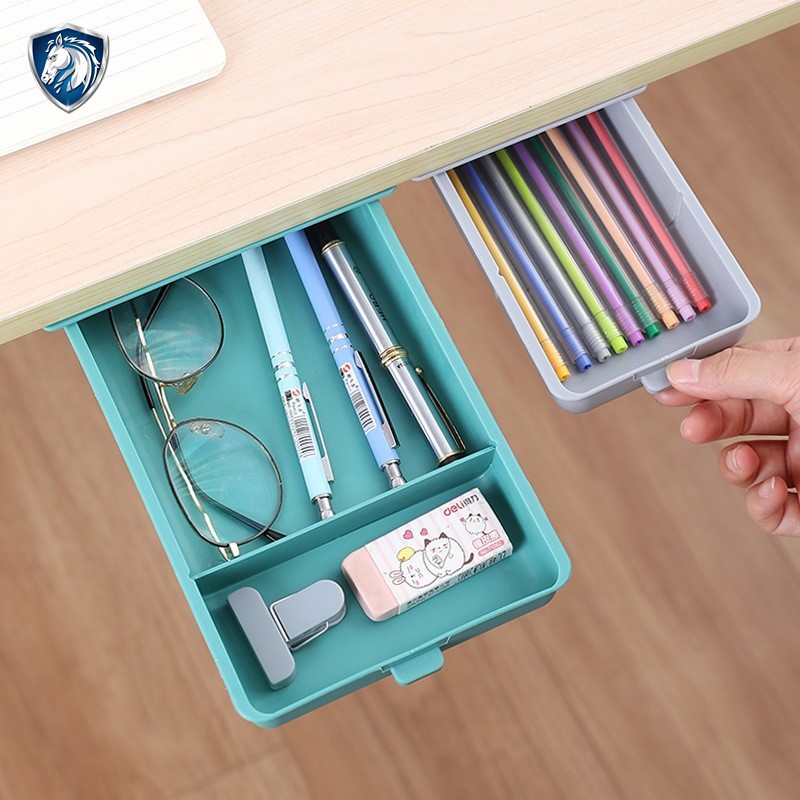 เก๊ะ ลิ้นชักติดใต้โต๊ะ ลิ้นชักเก็บของ กล่องลิ้นชักอเนกประสงค์ รุ่น 5293 | Shopee Thailand