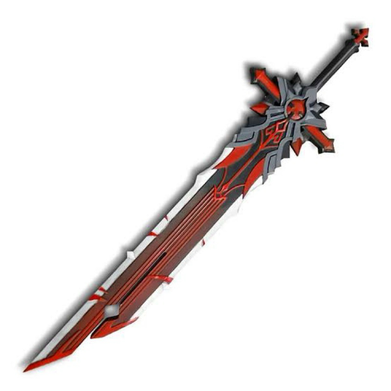 Diluc Wolf'S Gravestone Sword Cosplay Genshin Impact | Shopee Thailand