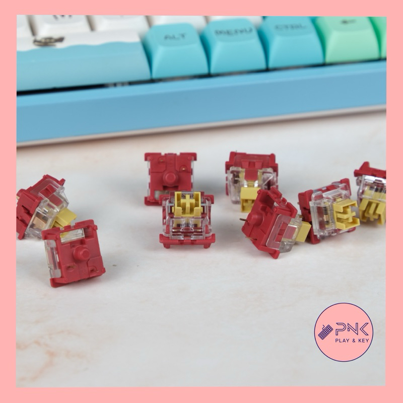 [แพค 10 ตัว ส่งไว] Outemu Switch มีครบทุกสี Red Blue Brown Golden ...