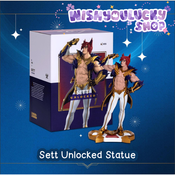 [พร้อมส่ง] Sett Unlocked Statue ราคาพิเศษ League of Legends WildRift ...