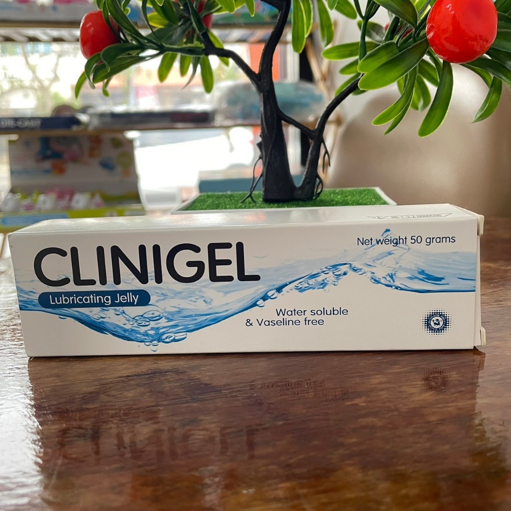 Clinigel Lubricating Jelly คลินิเจล เจลหล่อลื่น (50 กรัม) | Shopee Thailand