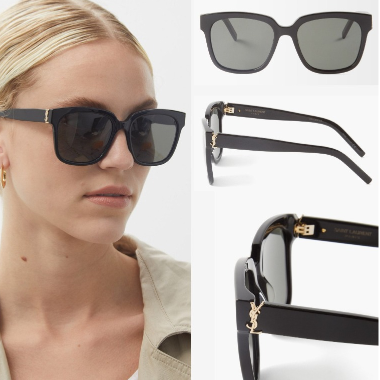 แว่นกันแดด YSL Saint Laurent M40 รุ่นที่ใส่ง่ายที่สุด เรียบหรูดูแพง ของ ...