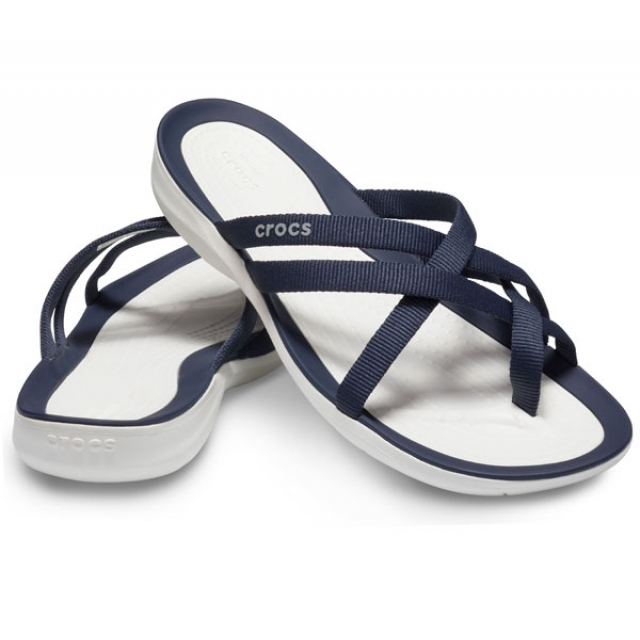 ️Love Sale ️รองเท้า Crocs Swiftwater Webbing Flip ไซต์ US W5/ EU34-35 | Shopee Thailand