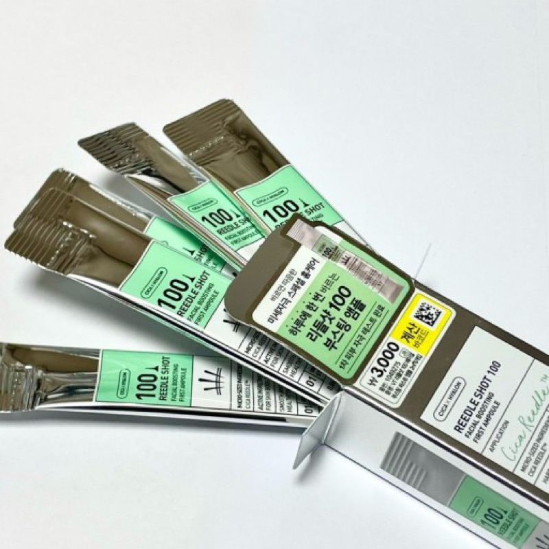 VT COSMETICS Cica Reedle Shot 100/300 กล่องไดโซะ 2ml*6ซอง (พร้อมส่ง🇹🇭 ...