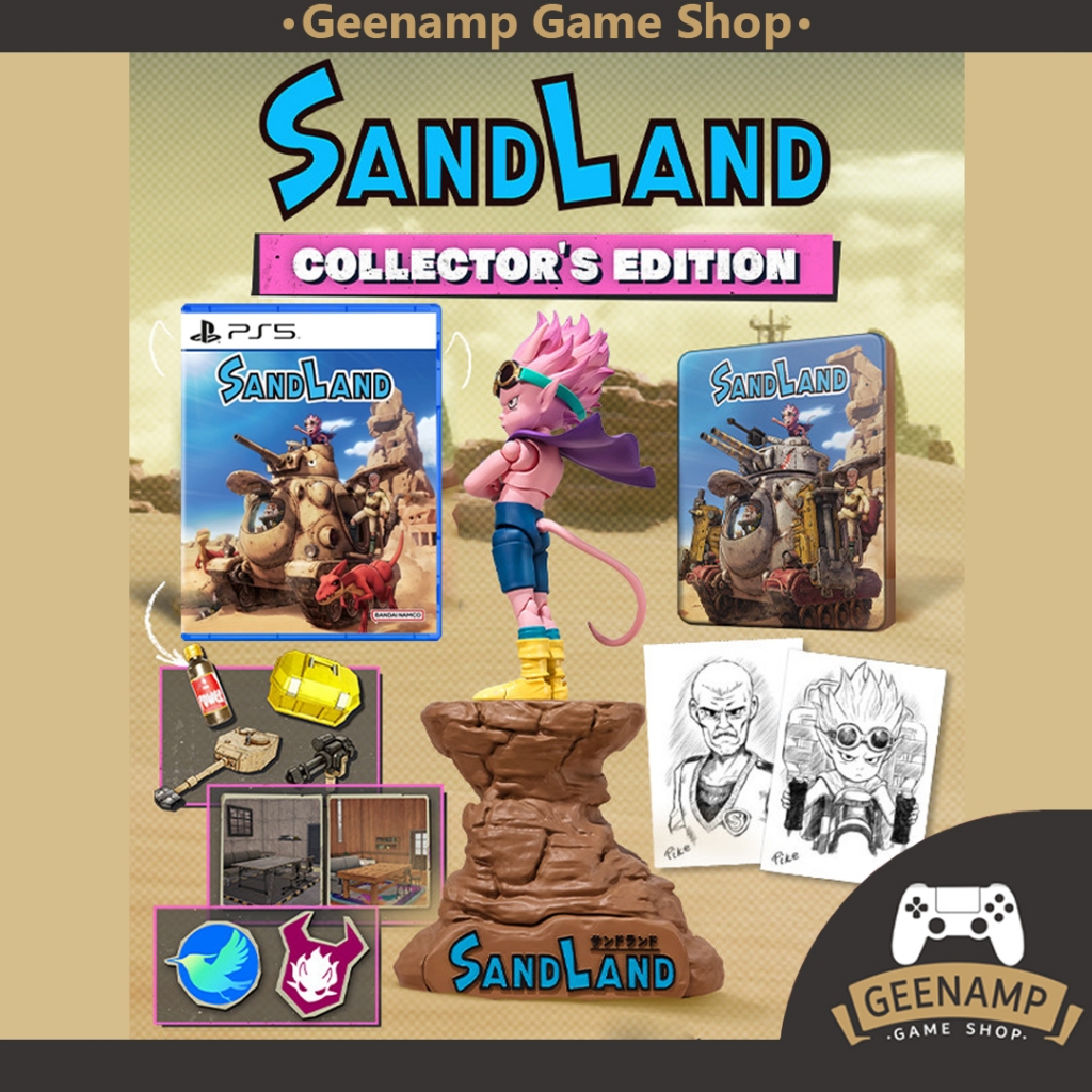 (คูปองShopee ลด15%) PS5 [มือ1] Sand Land : Collector's Edi (R3/ASIA)(EN ...