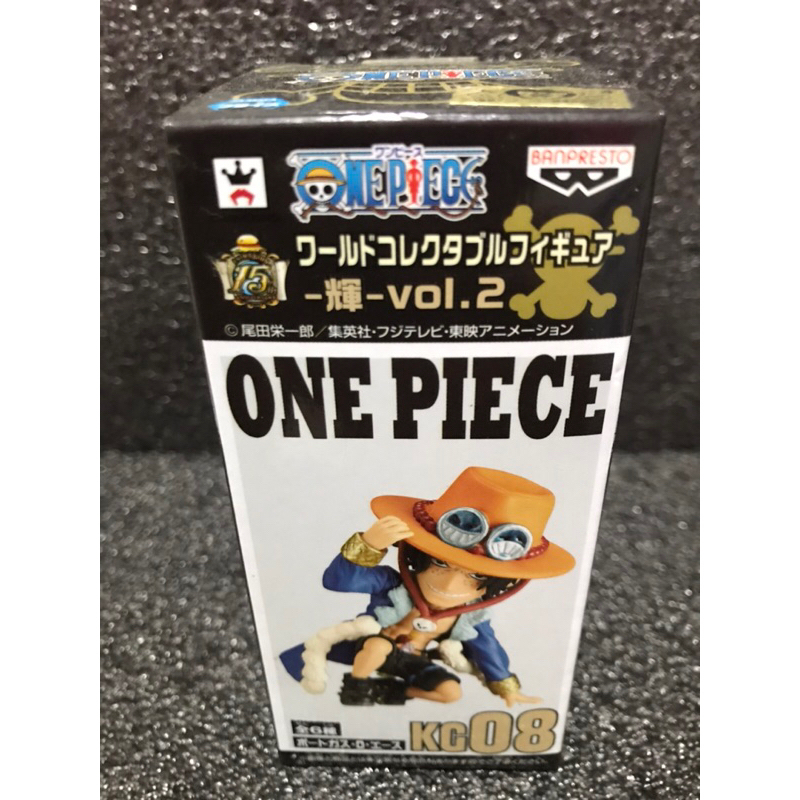 แมวทอง WCF Ace One Piece Vol.2 KG08 Lot.JP โมเดลวันพีช เอส | Shopee ...