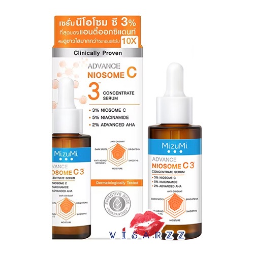 (แบบขวด 30mL) MizuMi Advance Niacinamide / Niosome C / Nio-TXB3 Serum 30mL มิซึมิ เซรั่มหน้าใส ...
