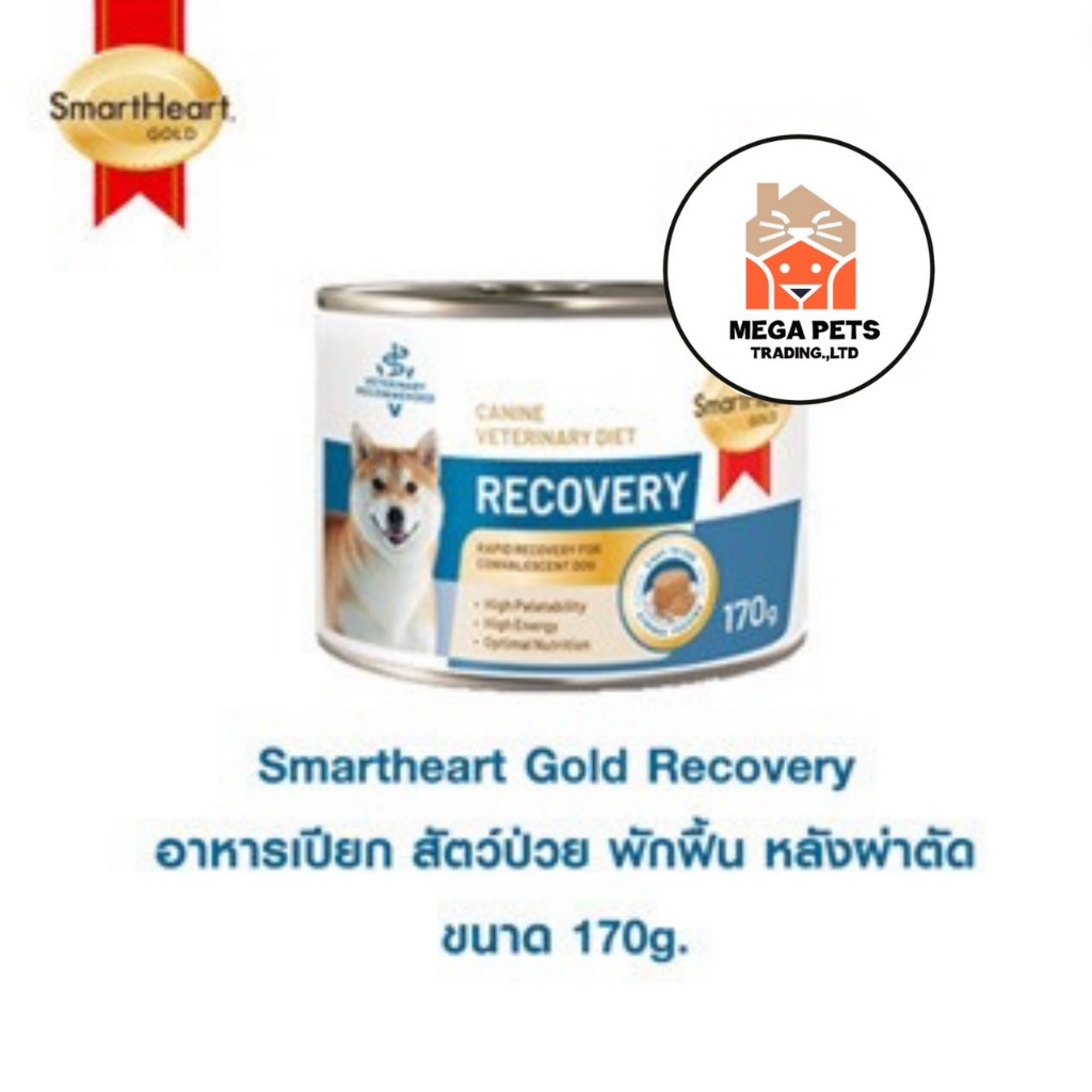 Smartheart Gold Recovery สุนัข อาหารเปียก สัตว์ป่วย พักฟื้น หลังผ่าตัด ...