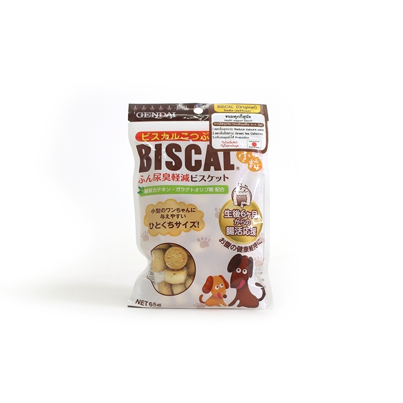 Biscal ขนมคุกกี้ สำหรับสุนัข สูตร Original 65 กรัม | Shopee Thailand