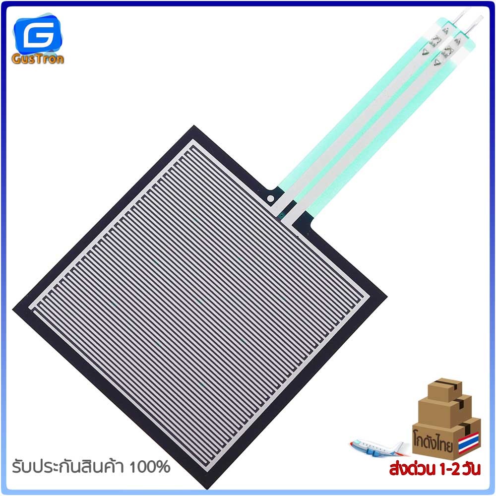 เซ็นเซอร์รับแรงกด Force Sensor FSR406 Thin Film Pressure Sensor Force ...