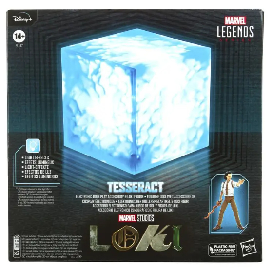 Hasbro Marvel Legends Tesseract Electronic Role Play Accessory with ...