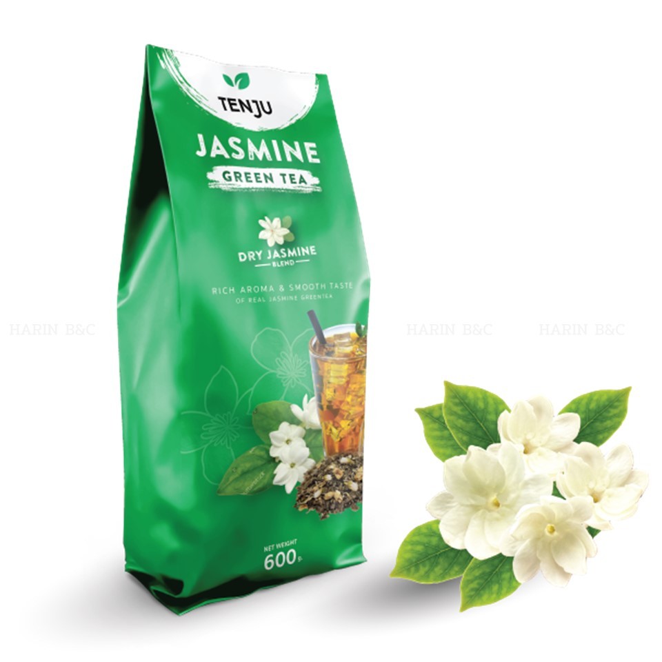 ชาเขียวมะลิ ตราเทนจู 600กรัม Tenju Jasmine Green Tea 600g | Shopee Thailand