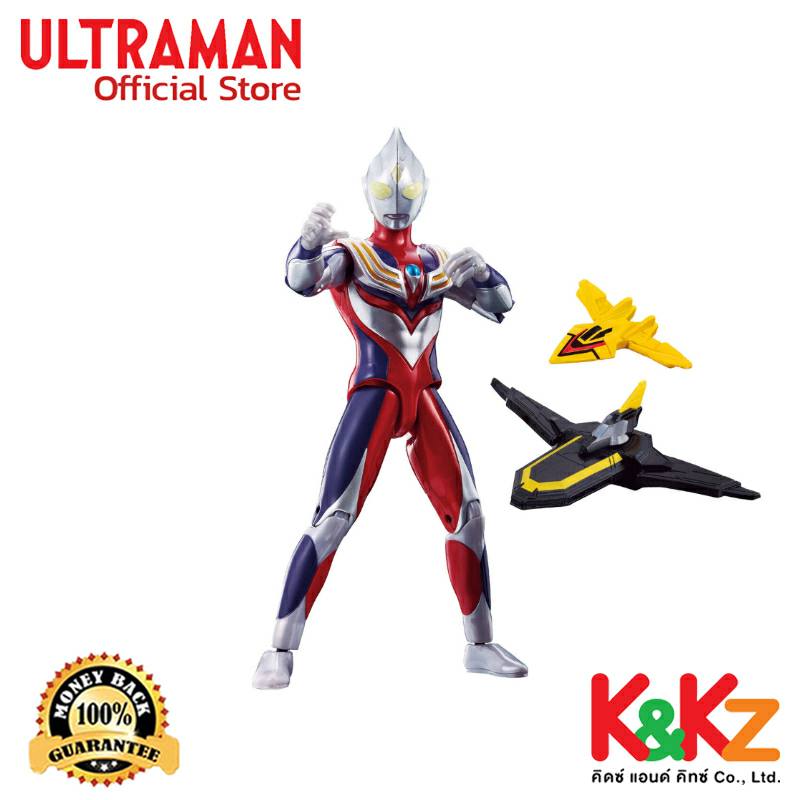 Bandai Ultra Action Figure Ultraman Tiga Multi Type Guts Wing Set / อัลตร้าแอคชั่นฟิกเกอร์ อุลต ...