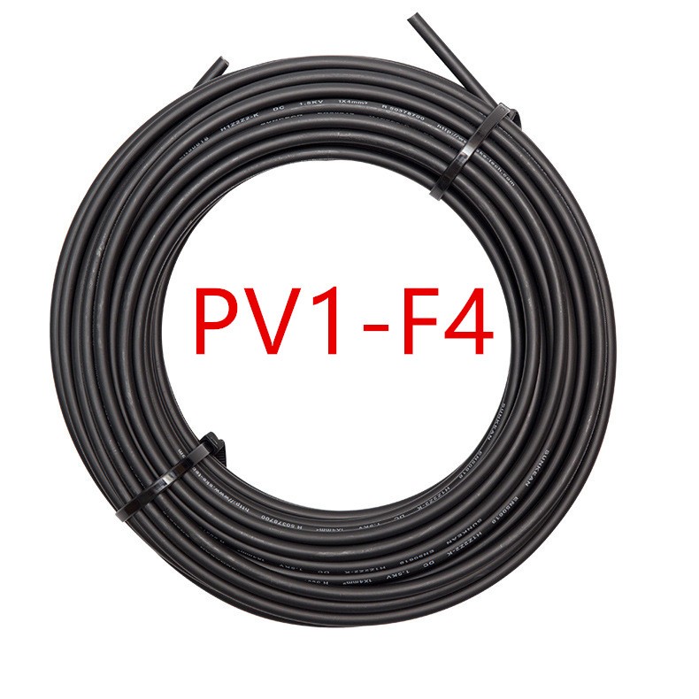 สายโซล่าเซลล์ PV1-F4/PV1-F6 เบอร์4/เบอร์6 ราคา10เมตร（solar PV cable) | Shopee Thailand
