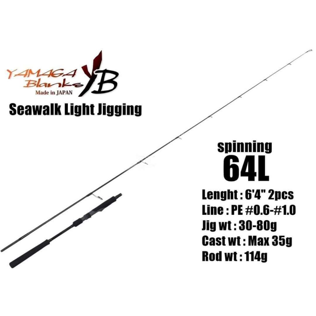 YAMAGA BLANKS SEAWALK LIGHT JIGGING *** คันจิ๊ก SLJ / LJ MADE IN JAPAN 100% *** | Shopee Thailand