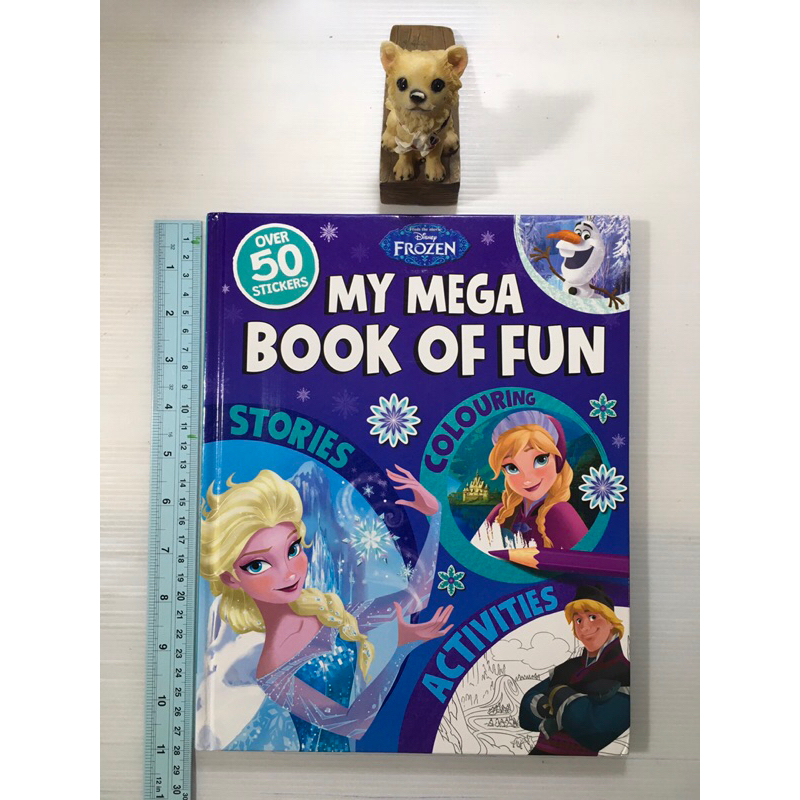 Disney Frozen my mega book of fun with stickers and colouring หนังสือ ...
