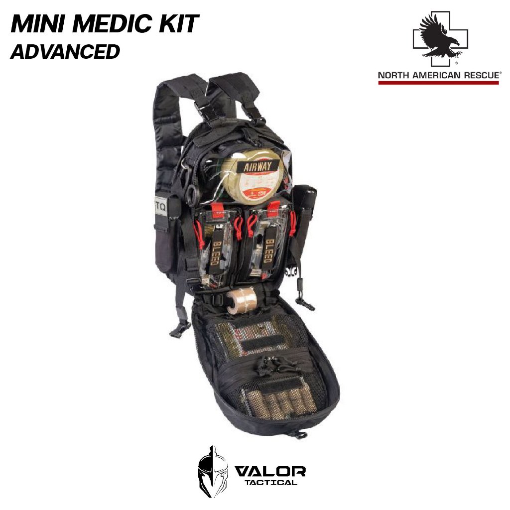 North American Rescue - MINI MEDIC KIT Advanced กระเป๋าเป้ สะพาย เก็บ ...