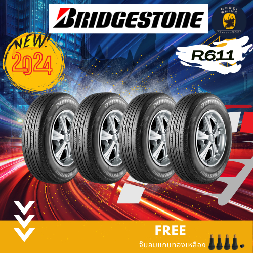 BRIDGESTONE รุ่น DURAVIS R611 215/70R15 215/65R16 215/70R16 ยางใหม่ปี ...