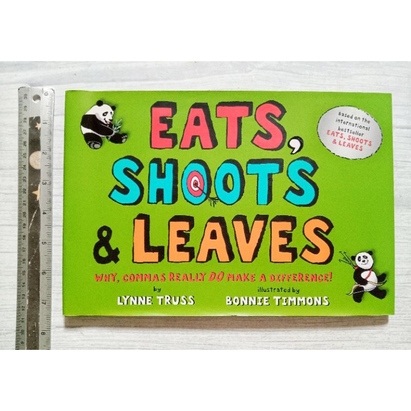 นิทานภาษาอังกฤษ Eats Shoots Leaves Why Commas Really Do Make a ...