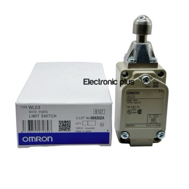 WLD3 OMRON WLD-3 LIMIT SWITCH OMRON WLD3 OMRON ใหม่ พร้อมกล่อง | Shopee ...