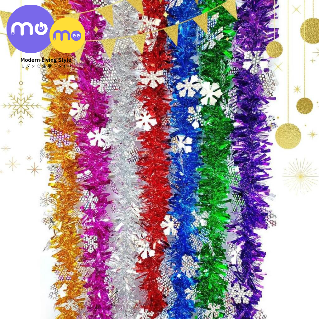 MOMO สายรุ้งคริสมาสตร์ ปีใหม่ ปาร์ตี้ ตกแต่ง MJ2-003-5 | Shopee Thailand