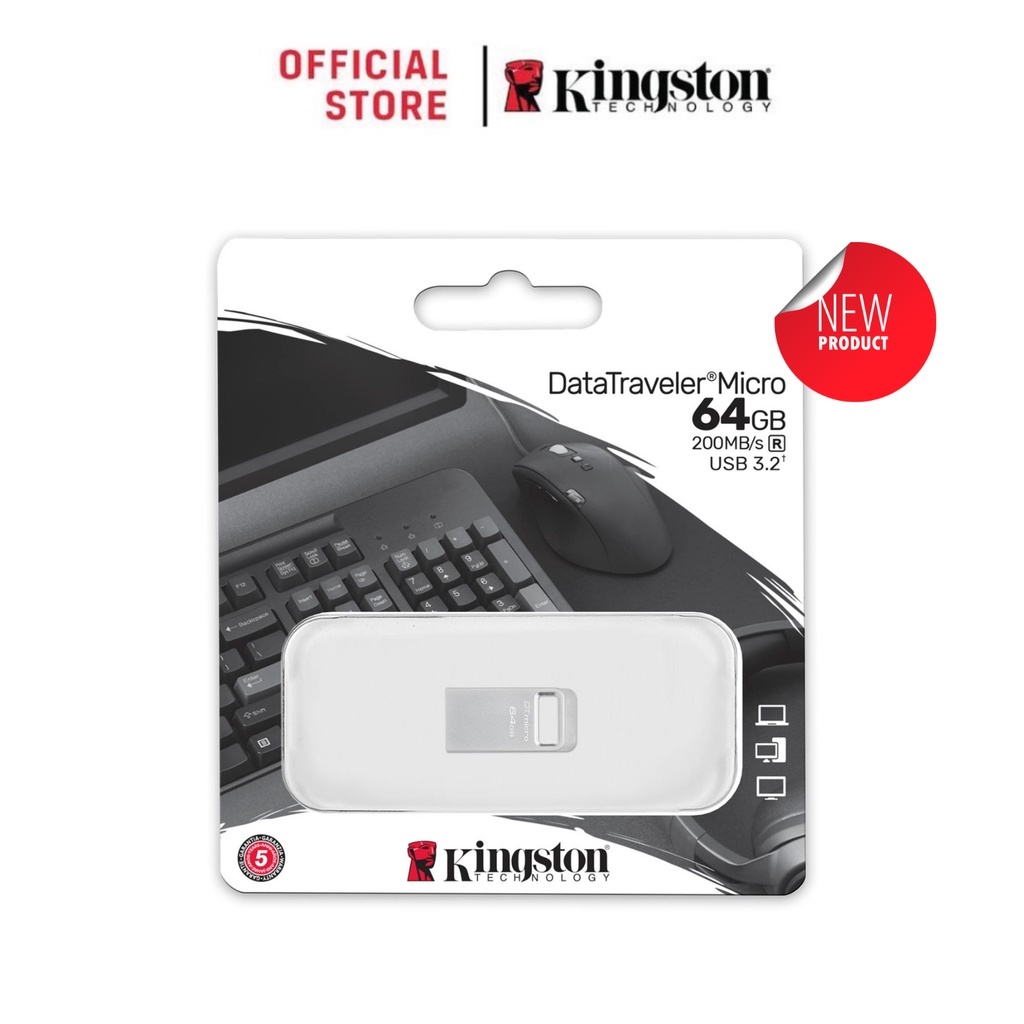 Kingston DataTraveler® Micro Flash Drive USB 3.2 Gen 1 200MB/s - แฟลช ...