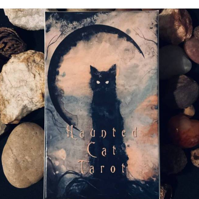 ไพ่ทาโรต์ ไพ่ยิปซี ไพ่ออราเคิล แท้ TAROT ORACLE CARDS : HAUNTED CAT ...