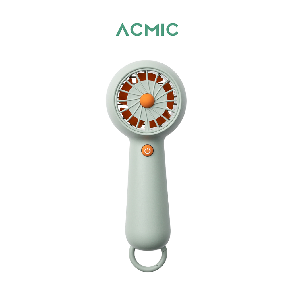 ACMIC พัดลมพกพา ZAY-F016 Handheld Fan Mini Turbo น้ำหนักเบา พกพาง่าย ...