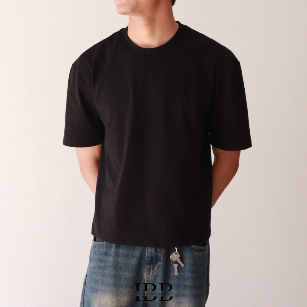 IBB CROPPED T-SHIRT เสื้อยืดทรงครอปเนื้อผ้าคอตต้อนเบอร์20 | Shopee Thailand