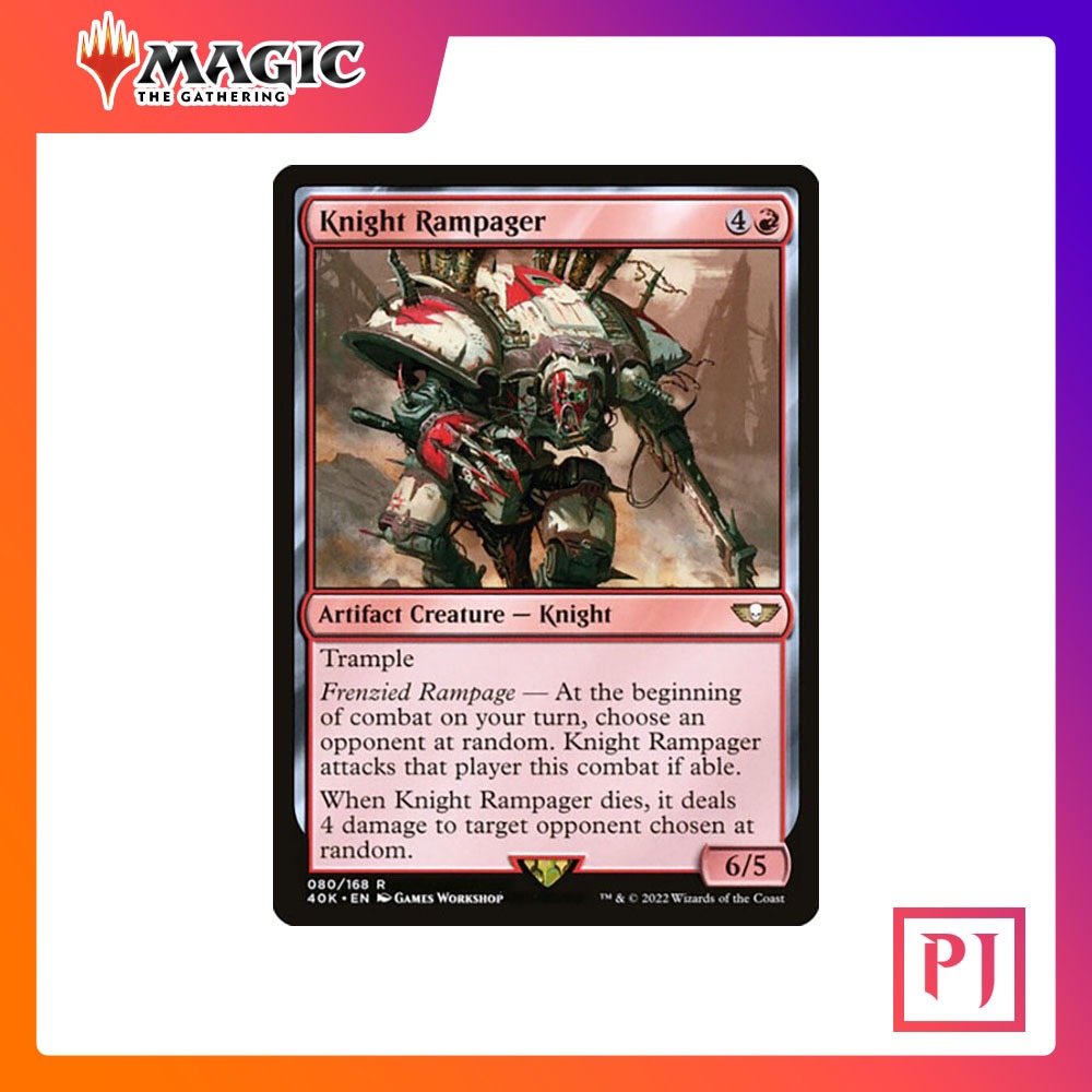 [MTG] Knight Rampager - Warhammer [40K] [RED] [RARE] [NORMAL] [ENG ...